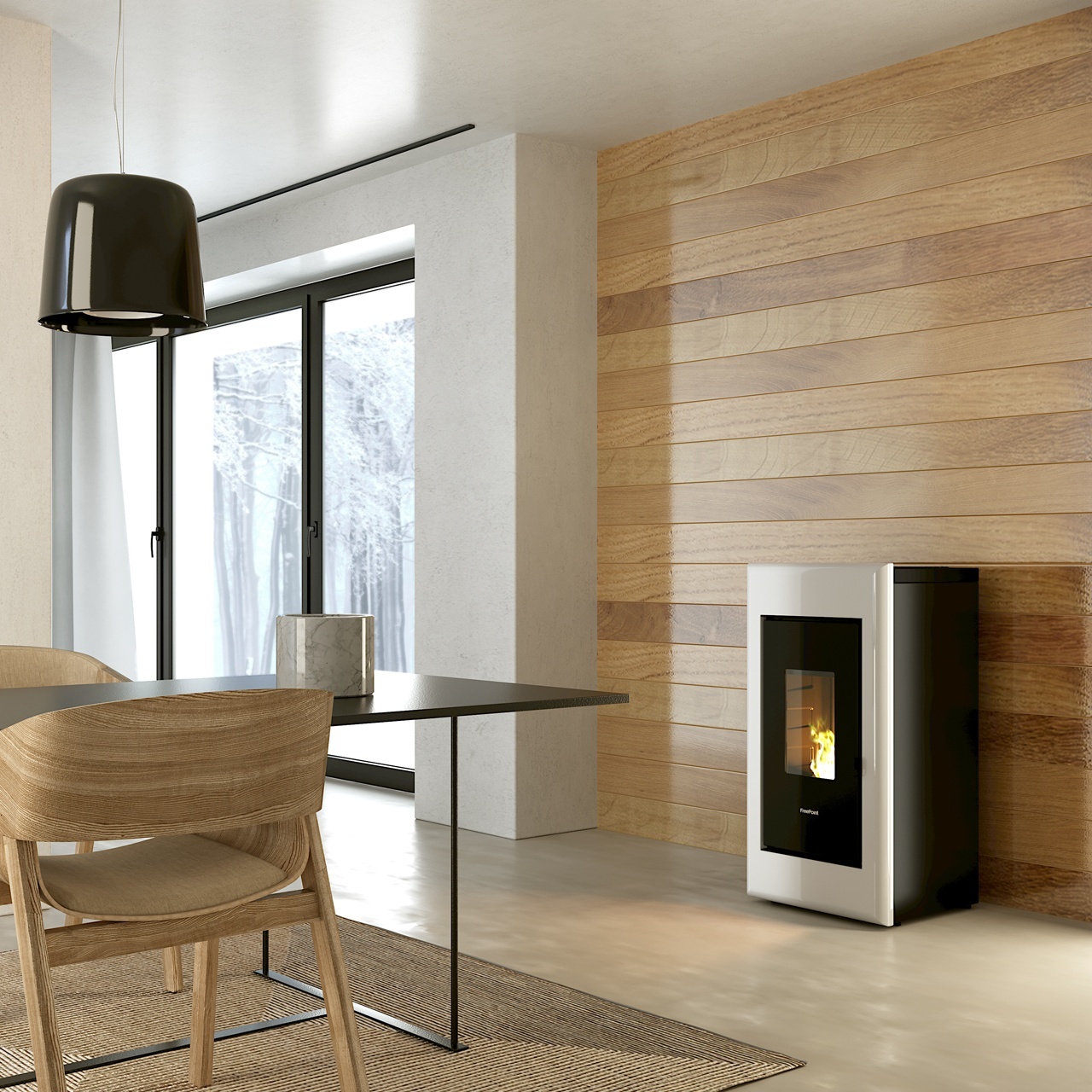 Poêle à granulés FREEPOINT One - Kbane